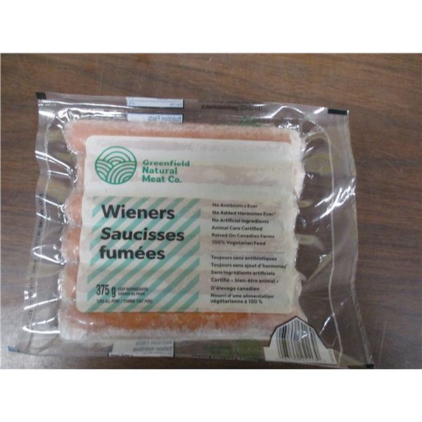GREENFIELD WEINERS (375 G) - PER PACKAGE