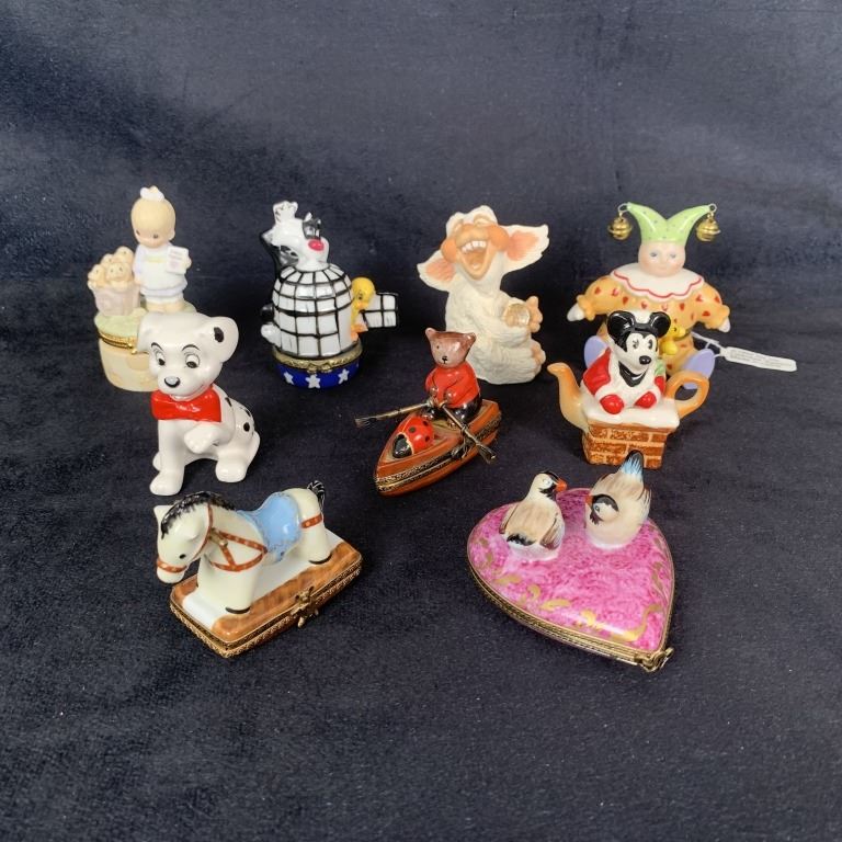 Collection of Miniature Figurines