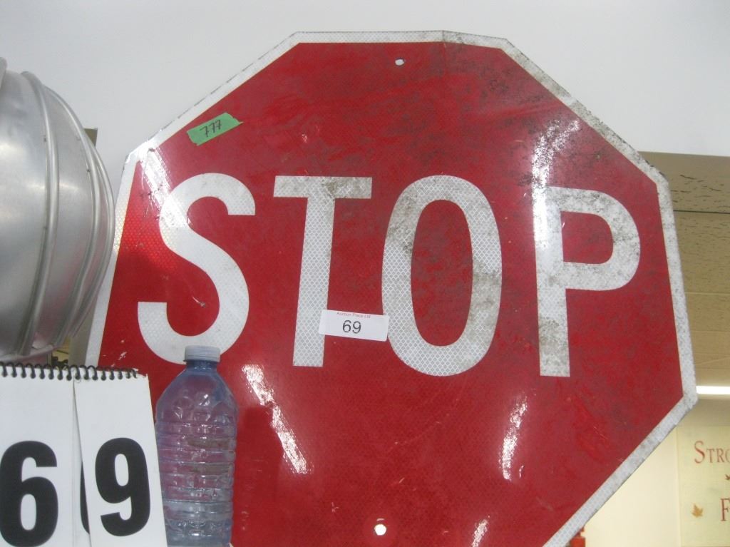 Metal Stop Sign