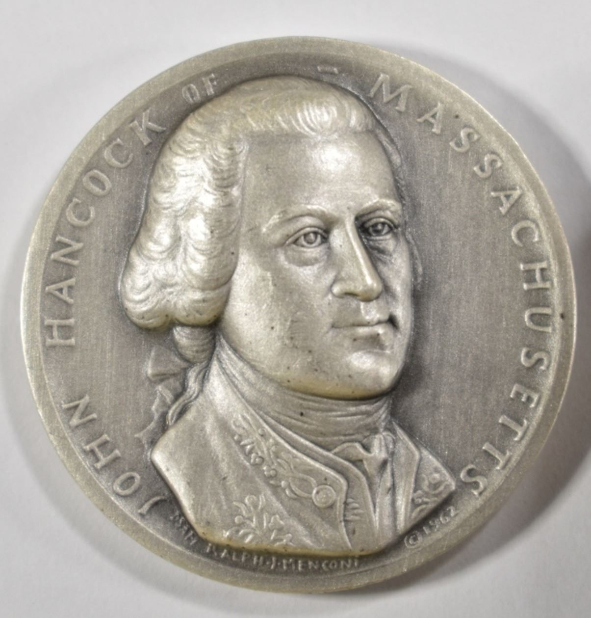 JOHN HANCOCK DECLARATION SIGNERS ART MEDAL