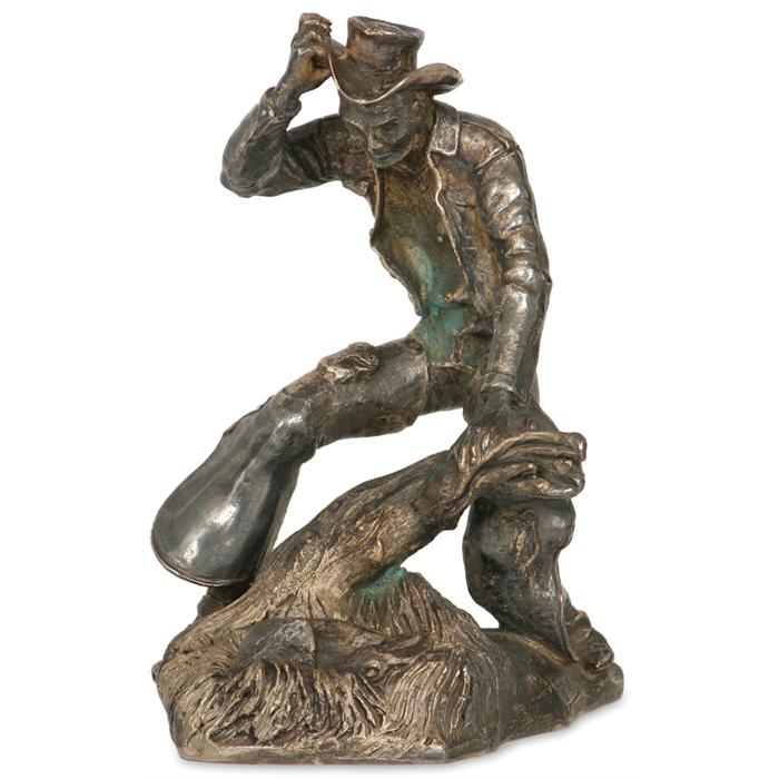 Rusty Phelps, Bronze and silver Sculpture