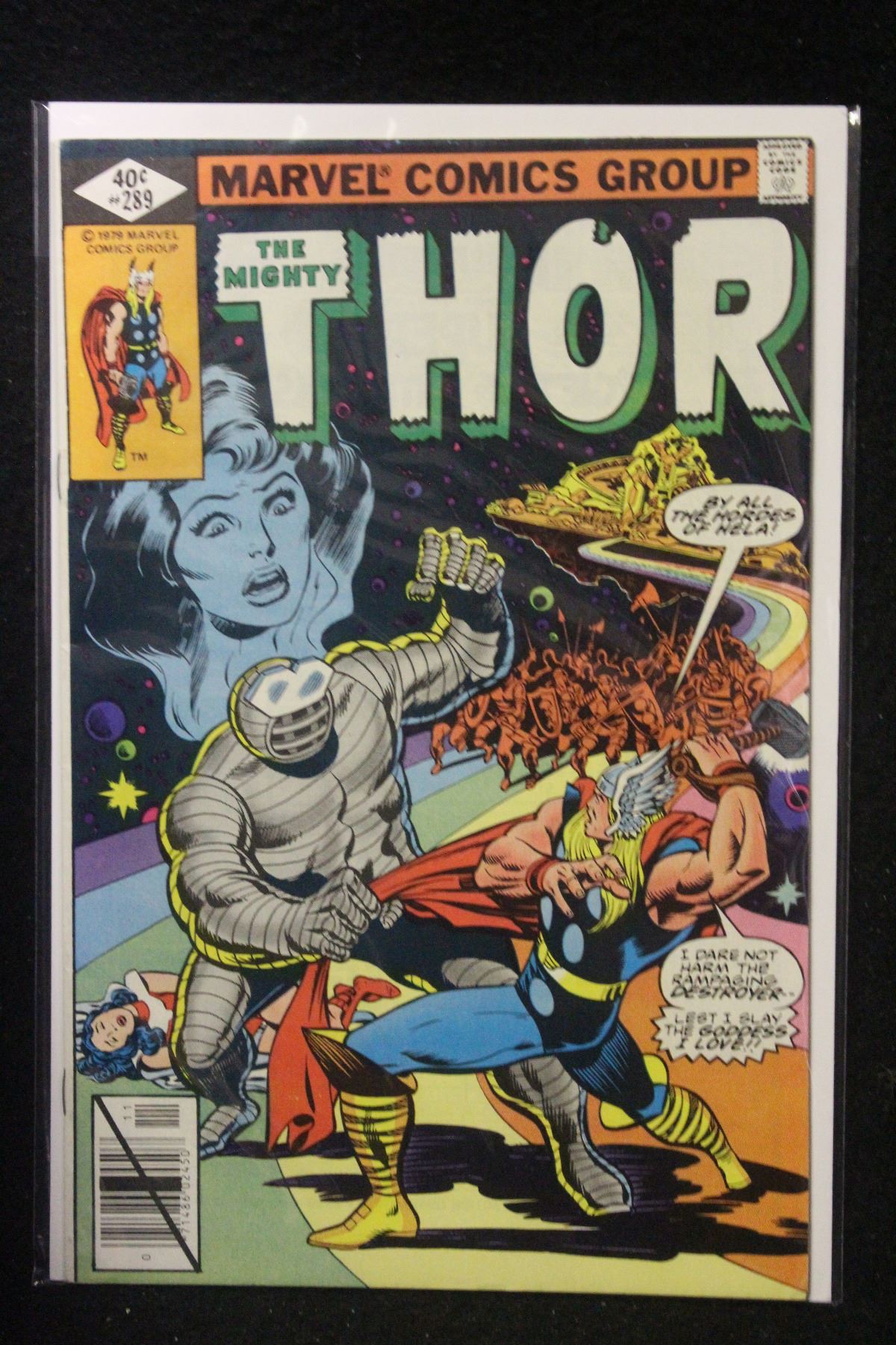 Thor #287, 289, 296 & 299 Lot of 4 Comics