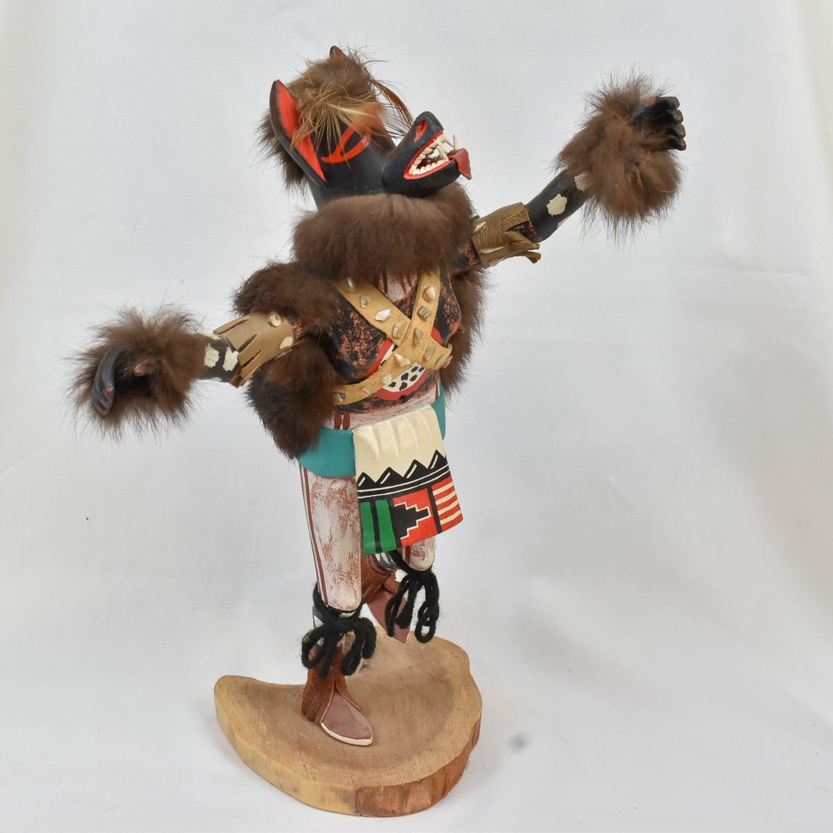 Hopi Black Bear Kachina by Joe Gash
