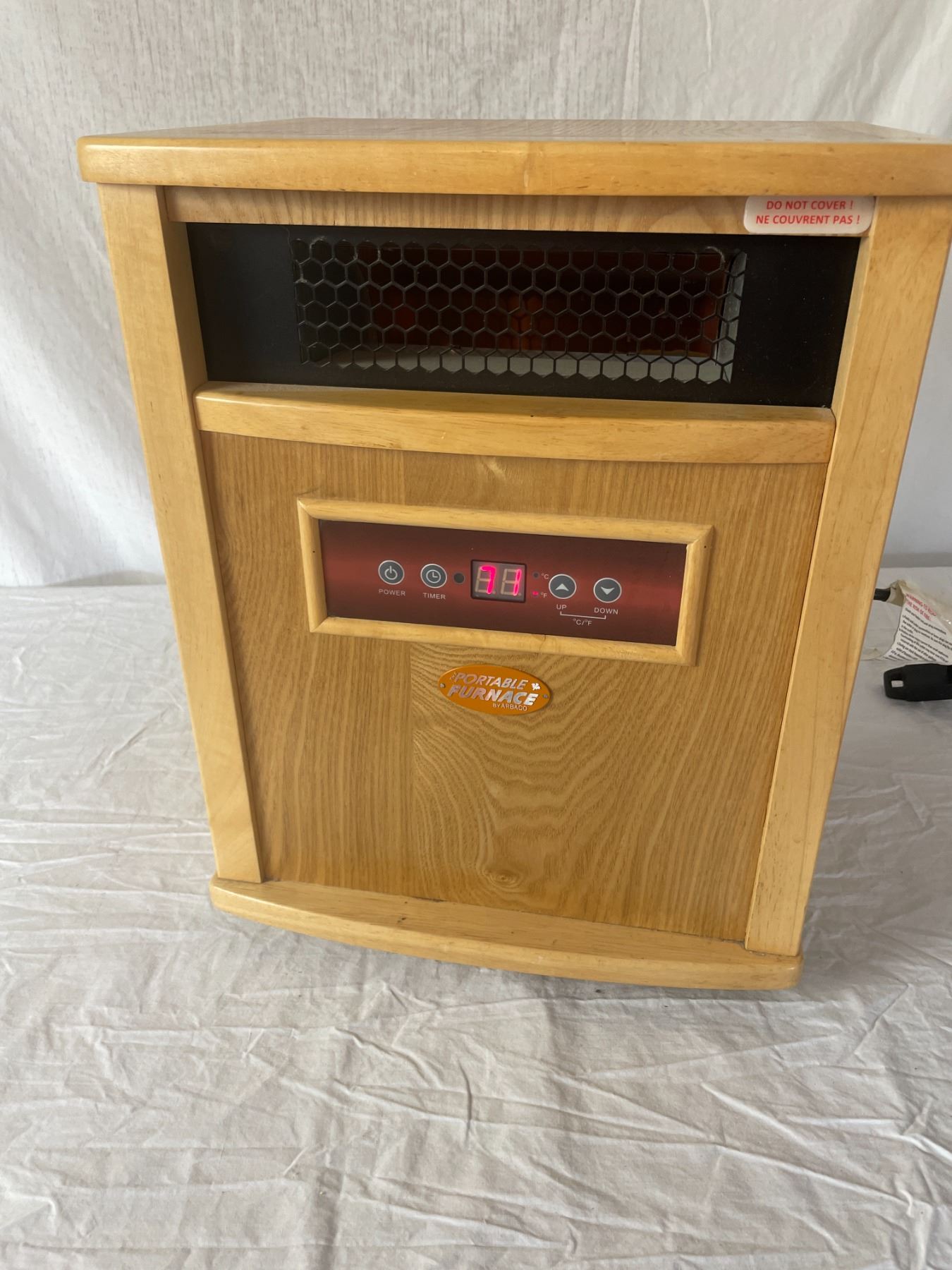 Portable Furnace by Arbaco