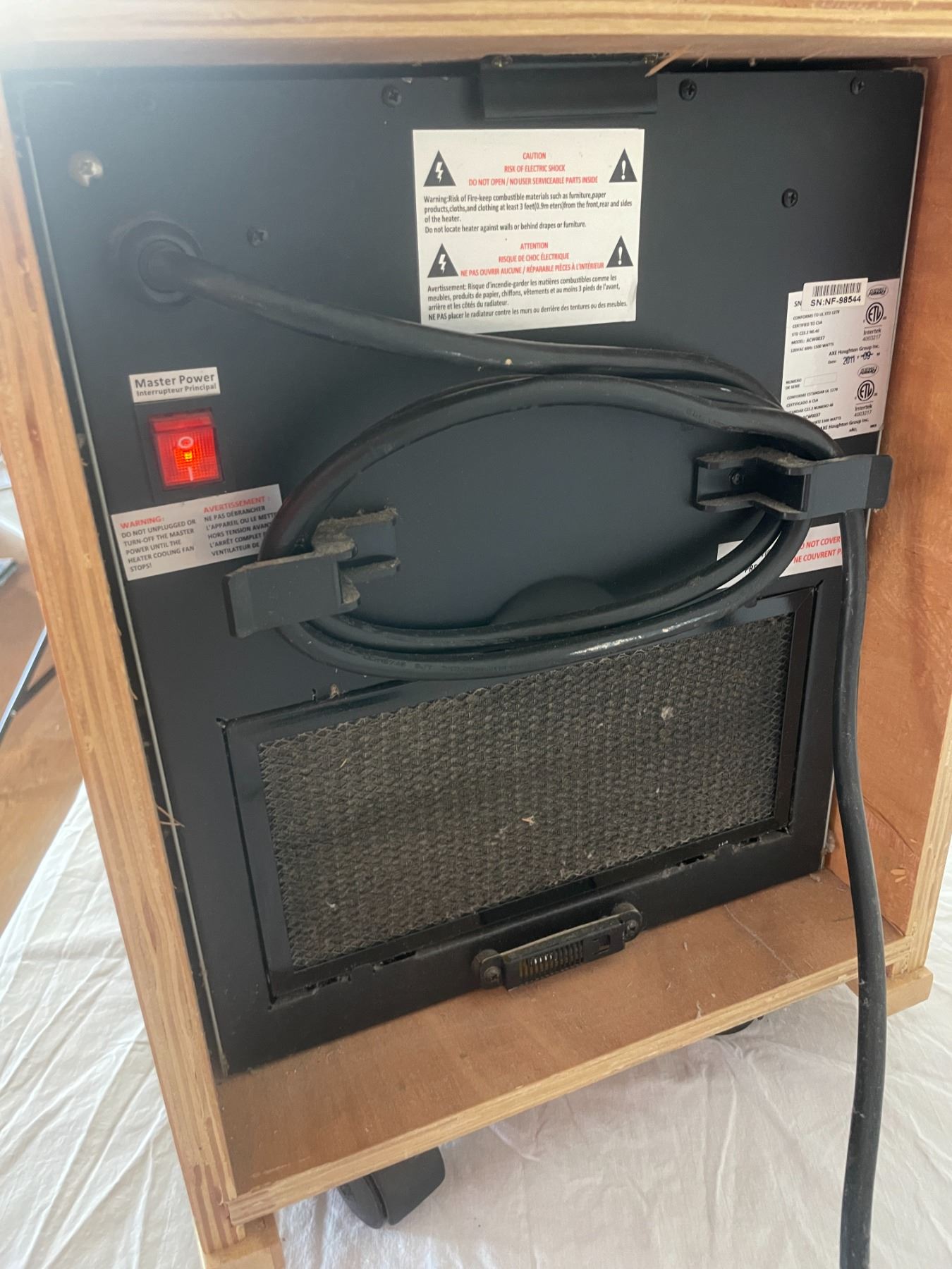 Portable Furnace by Arbaco