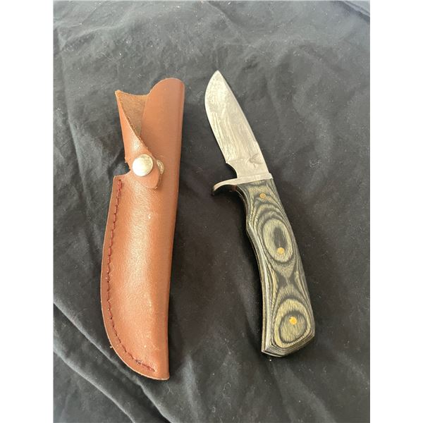 Falcon Crest Hunting Knife with case
