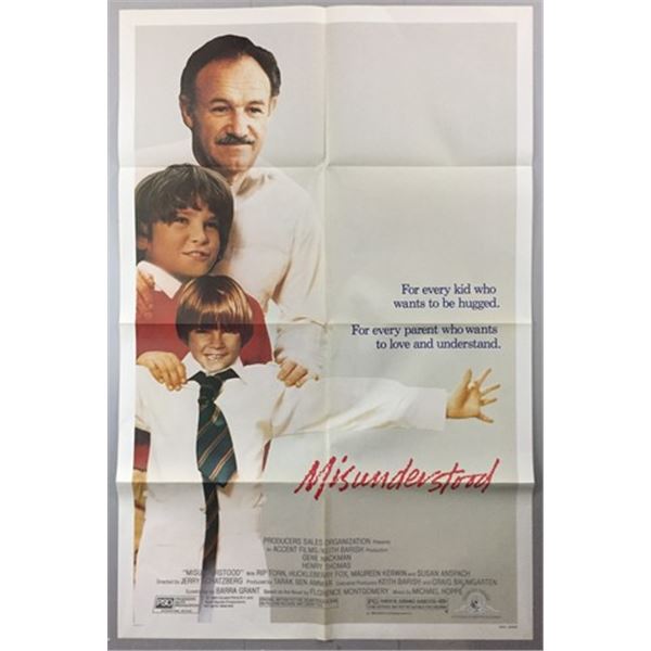 Misunderstood (1984) Movie Poster