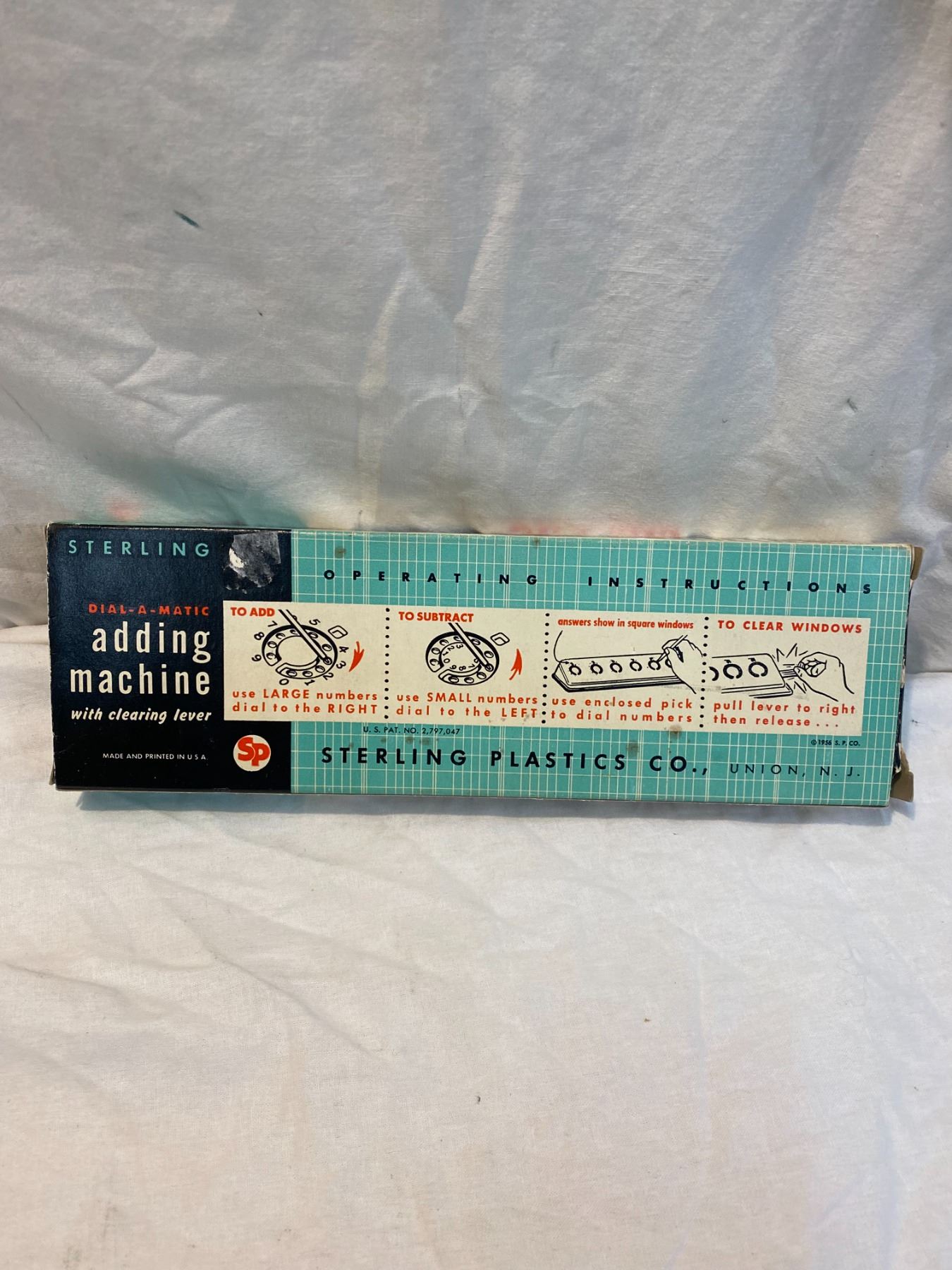 Sterling dial a matic addition g machine