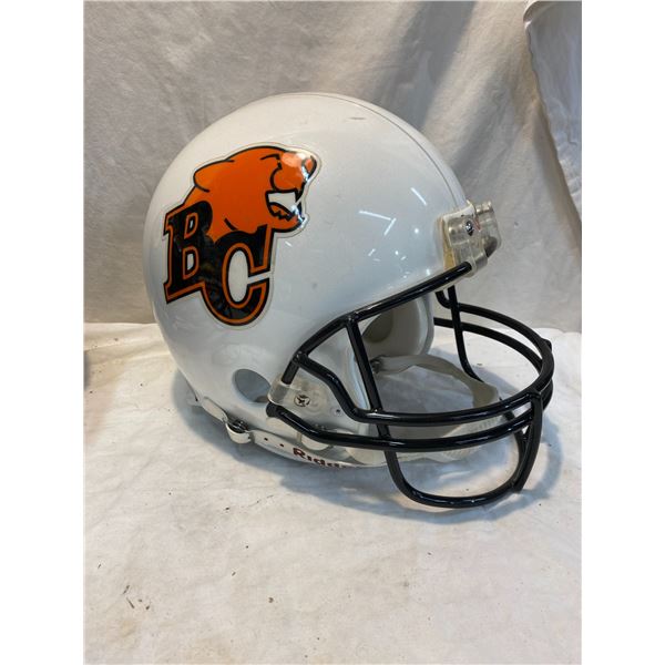 Riddell football helmet BC Lions