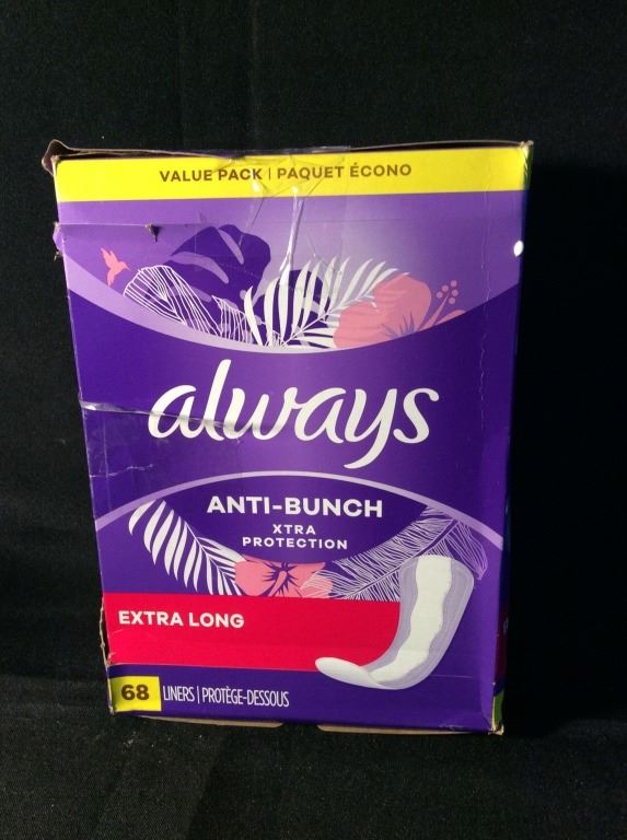 Always anti-bunch extra protection extra long 68 liners