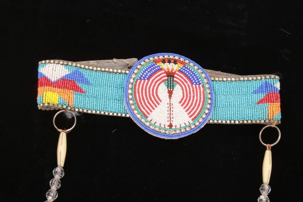 Montana Flathead Beaded Ceremonial Dance Outfit