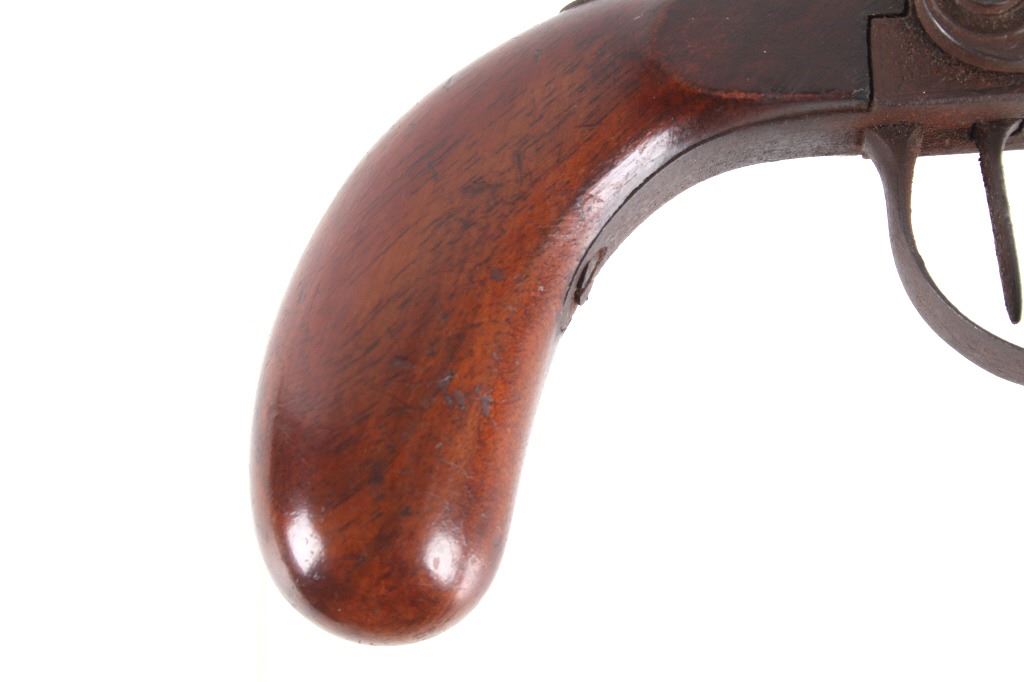 Belgian Etched Percussion Single Shot ELG Pistol