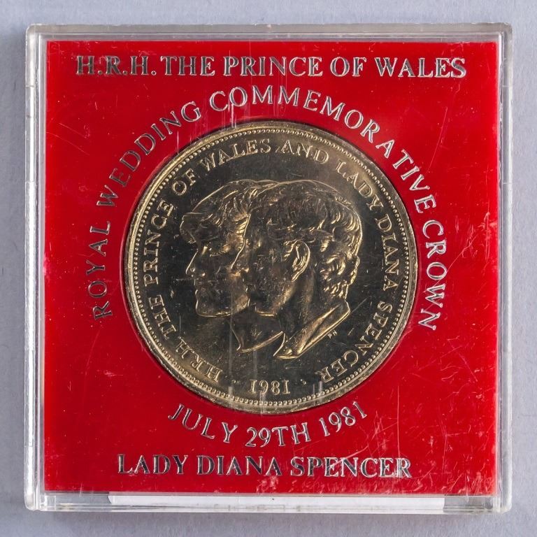 1981 Lady Diana Royal Wedding Commemorative Coin