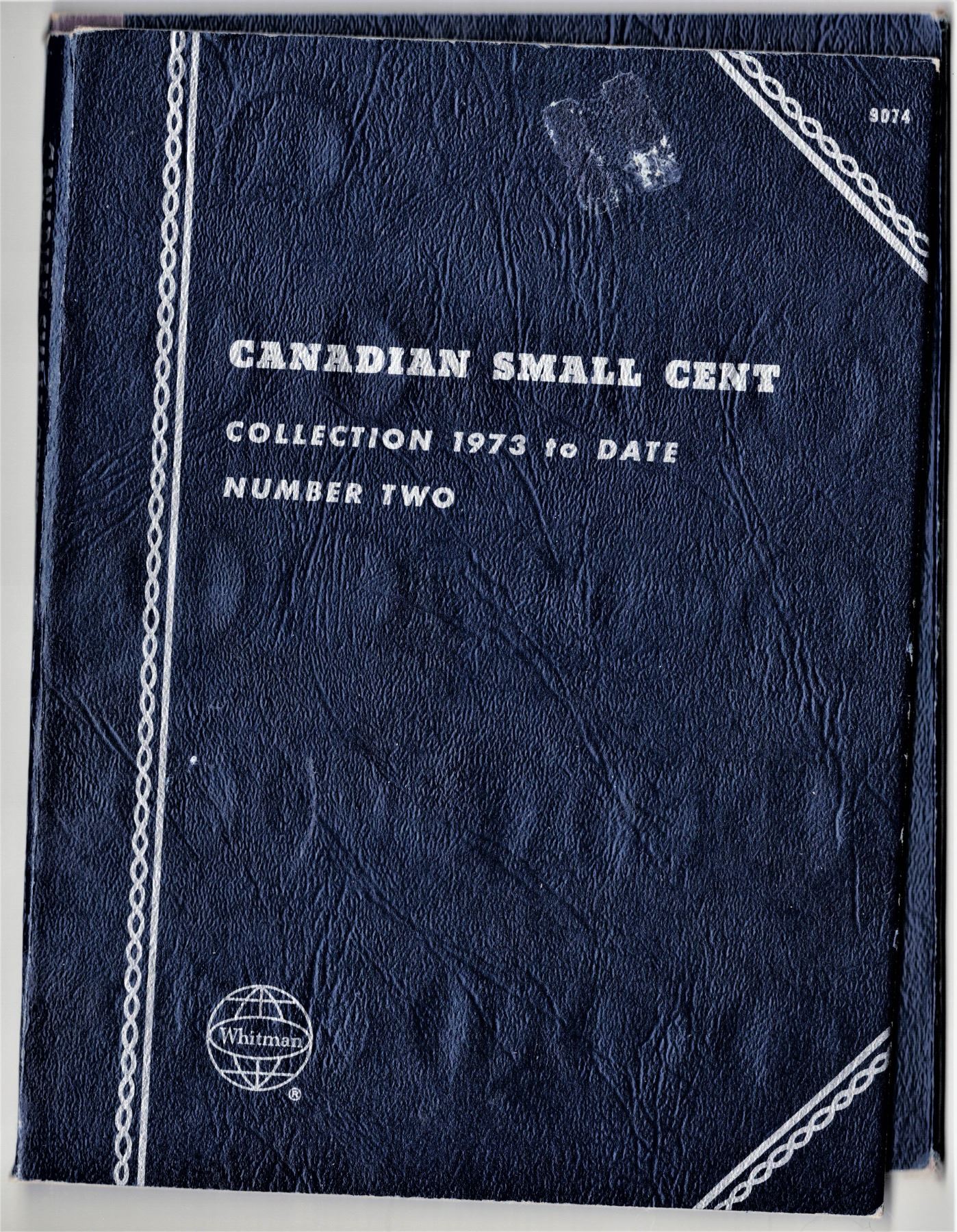 Canadian Small Cent Collection Book - 1945-2012