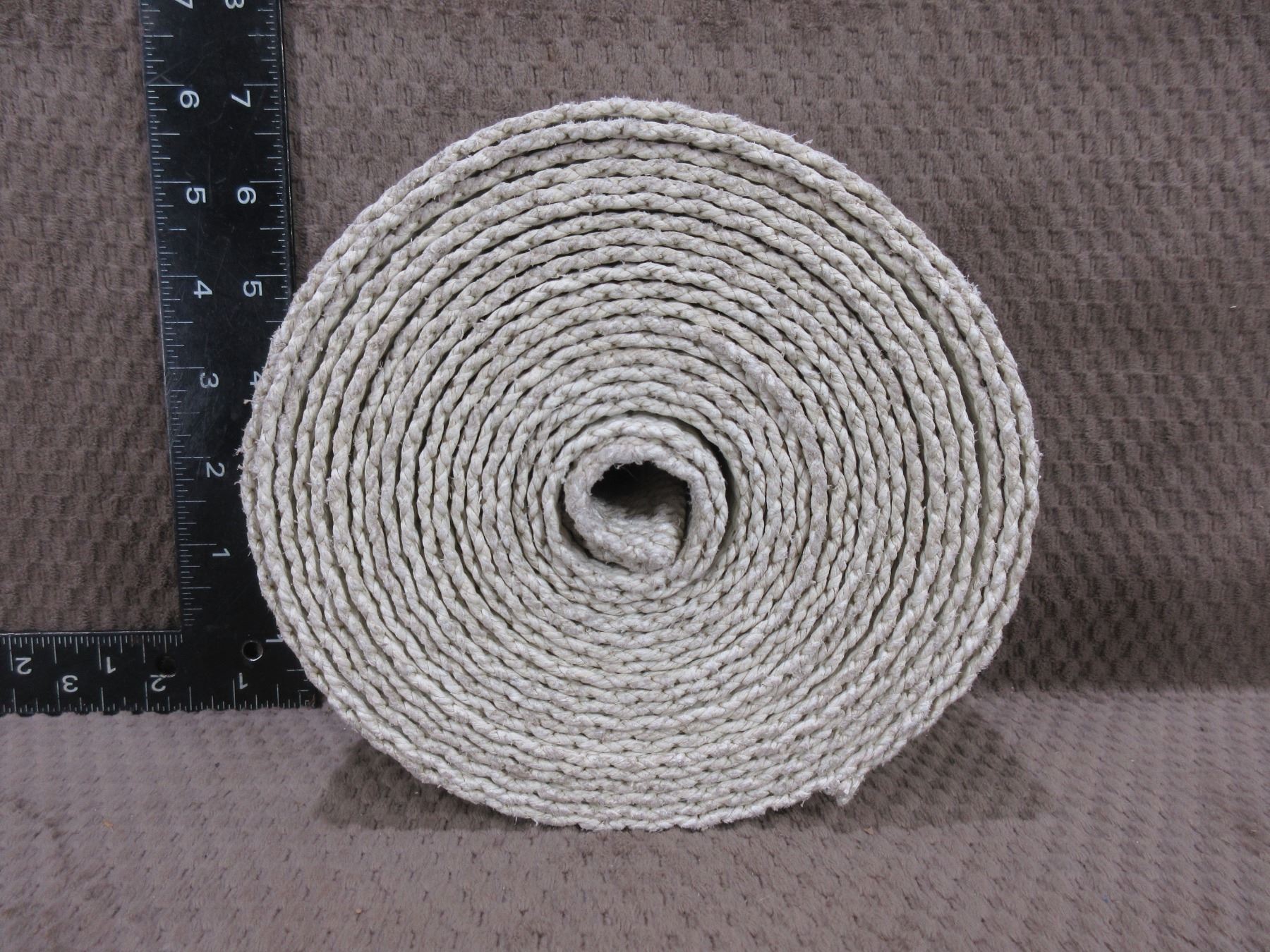 Flat Gasket Braided Fiberglass Rope