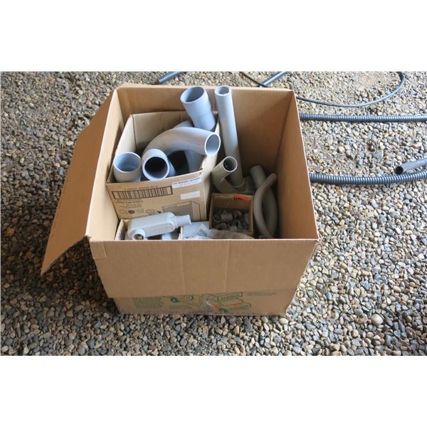 PVC- 90's, PVC Boxes, Connectors and Covers