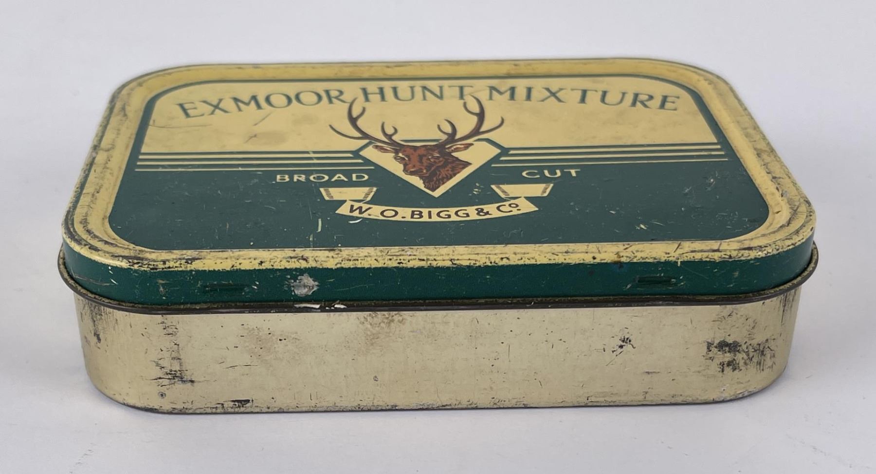 Exmoor Hunt Mixture Broad Cut Tobacco Tin Can
