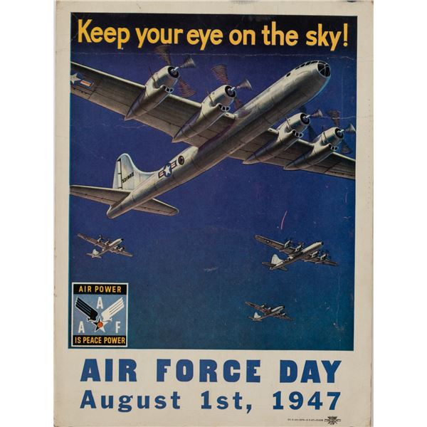 US AIR FORCE DAY 1947 POSTER