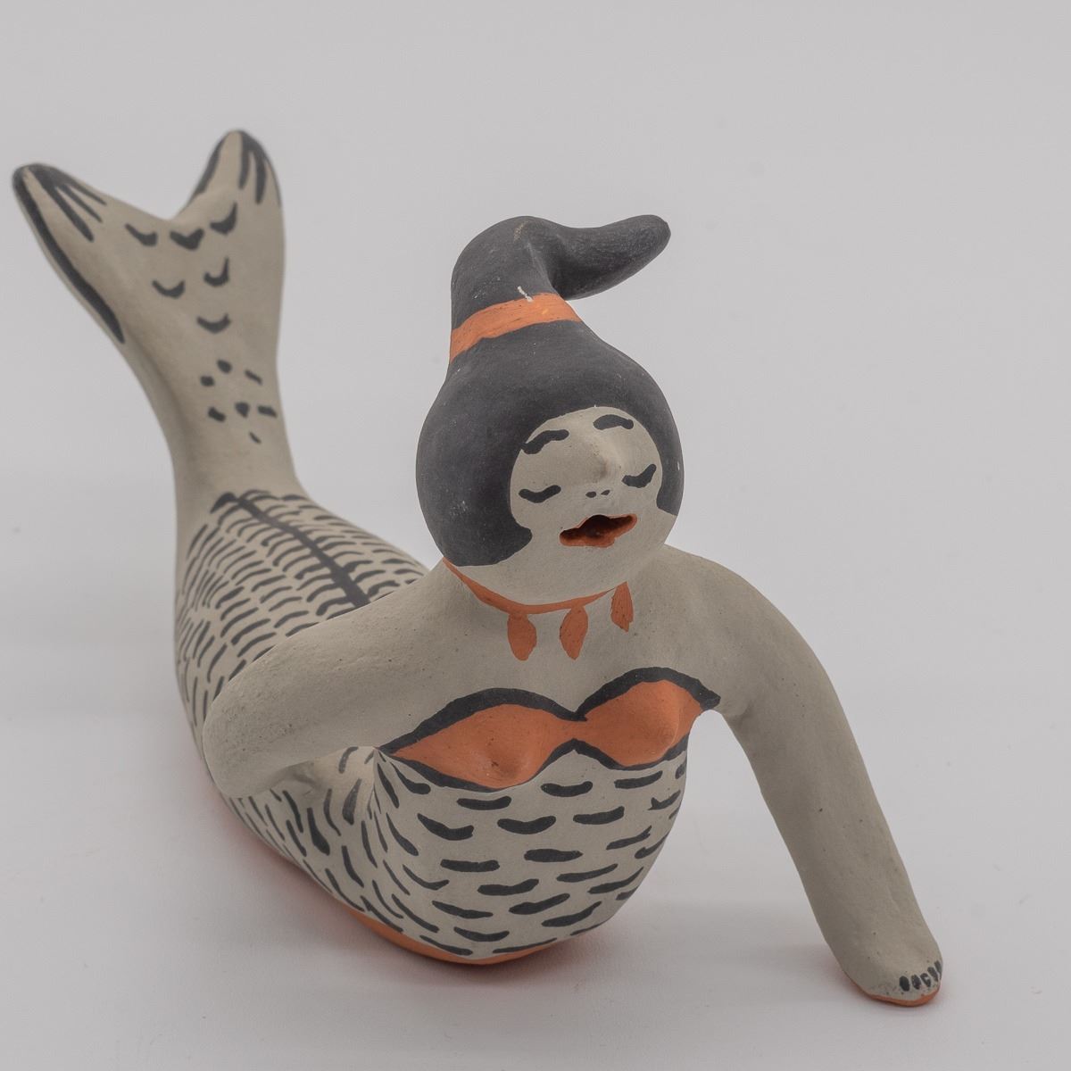 Cochiti Pottery Mermaid by Martha Arquero
