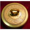 British Navy Button. Gaunt London Marks