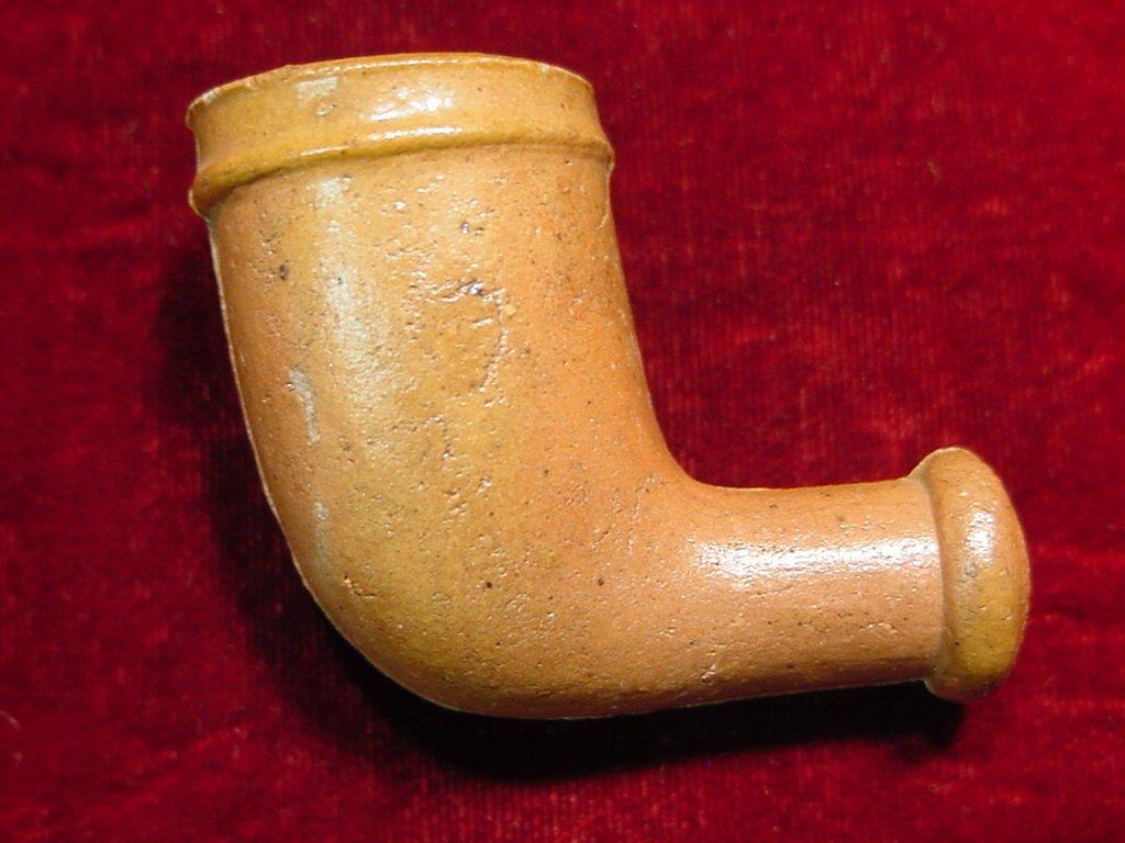 Native American Indian Clay Trade Pipe