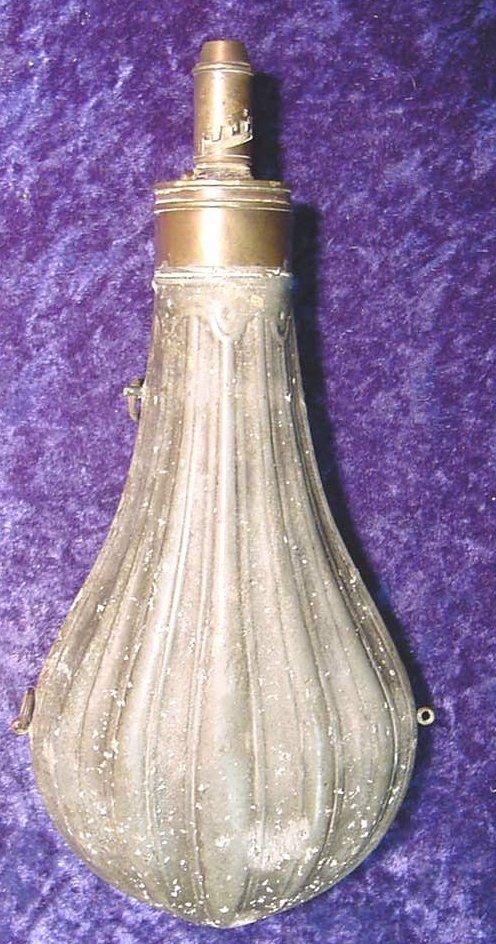 A.M. Flask & Cap Co. Black powder Flask