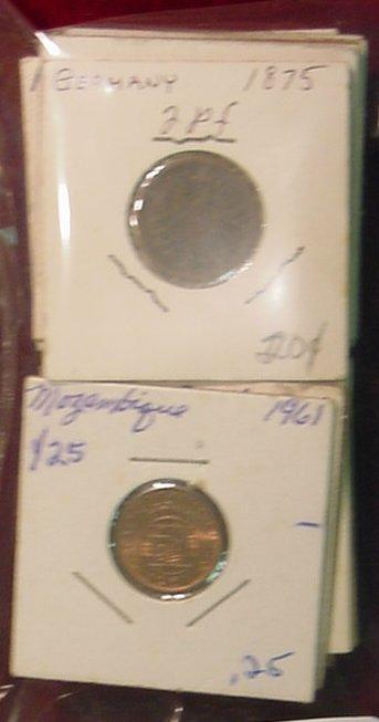 (20) Old Foreign Coins & tokens back to 1875