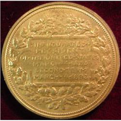 1885 US Mint Grover Cleveland Inaugural Medal