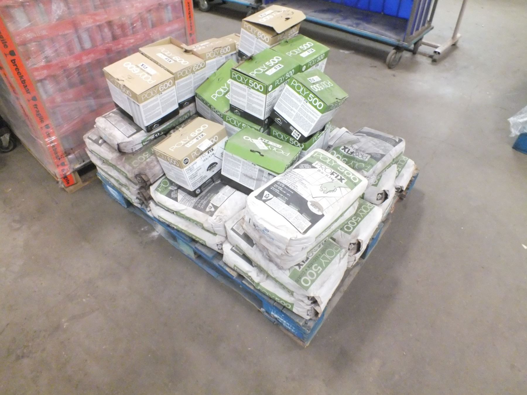 Pallet Of Grout