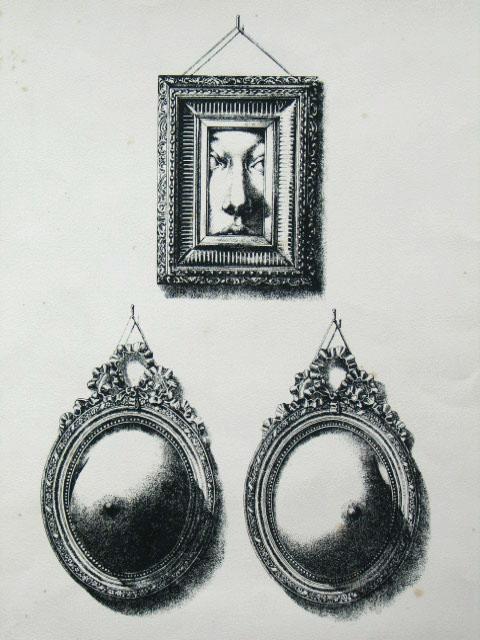 CLAUDE SERRE H.Sig. Lithograph French Surrealism