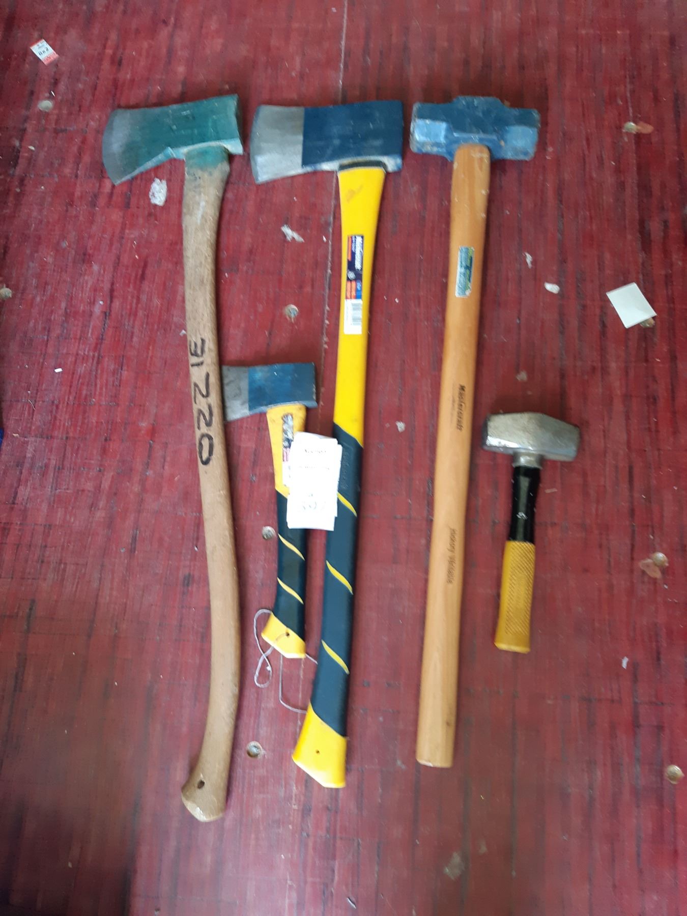 Workforce and Mastercraft Hammer & Sledge Hammers. Cat. A.