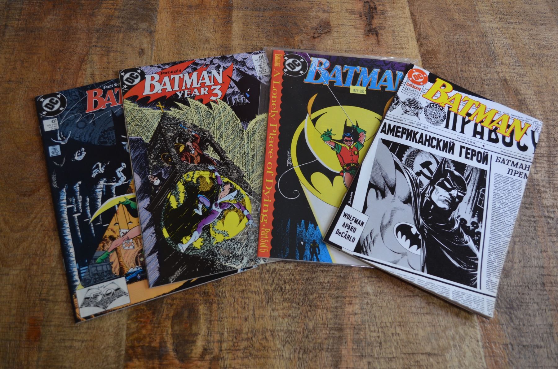 Batman 437 439 442 447
