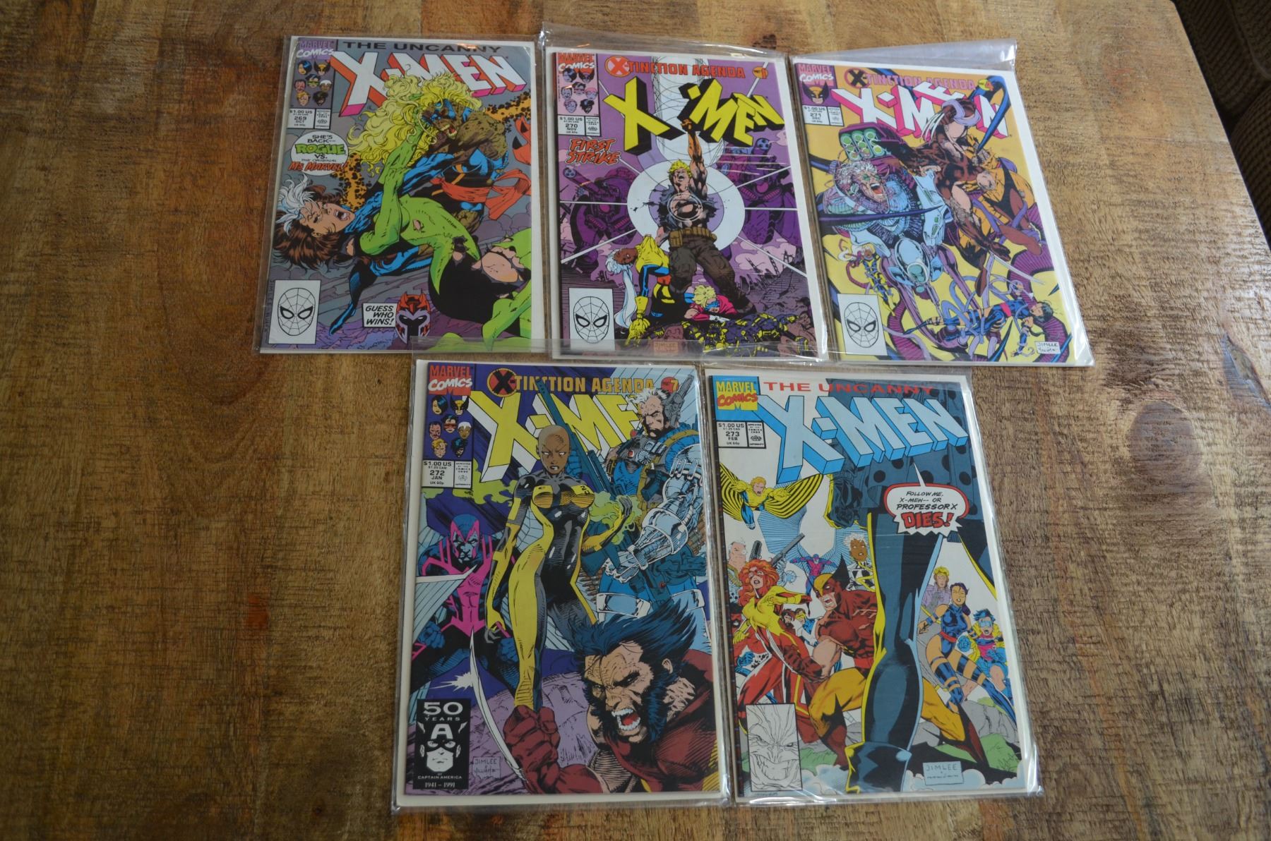 Uncanny X-Men 269-273