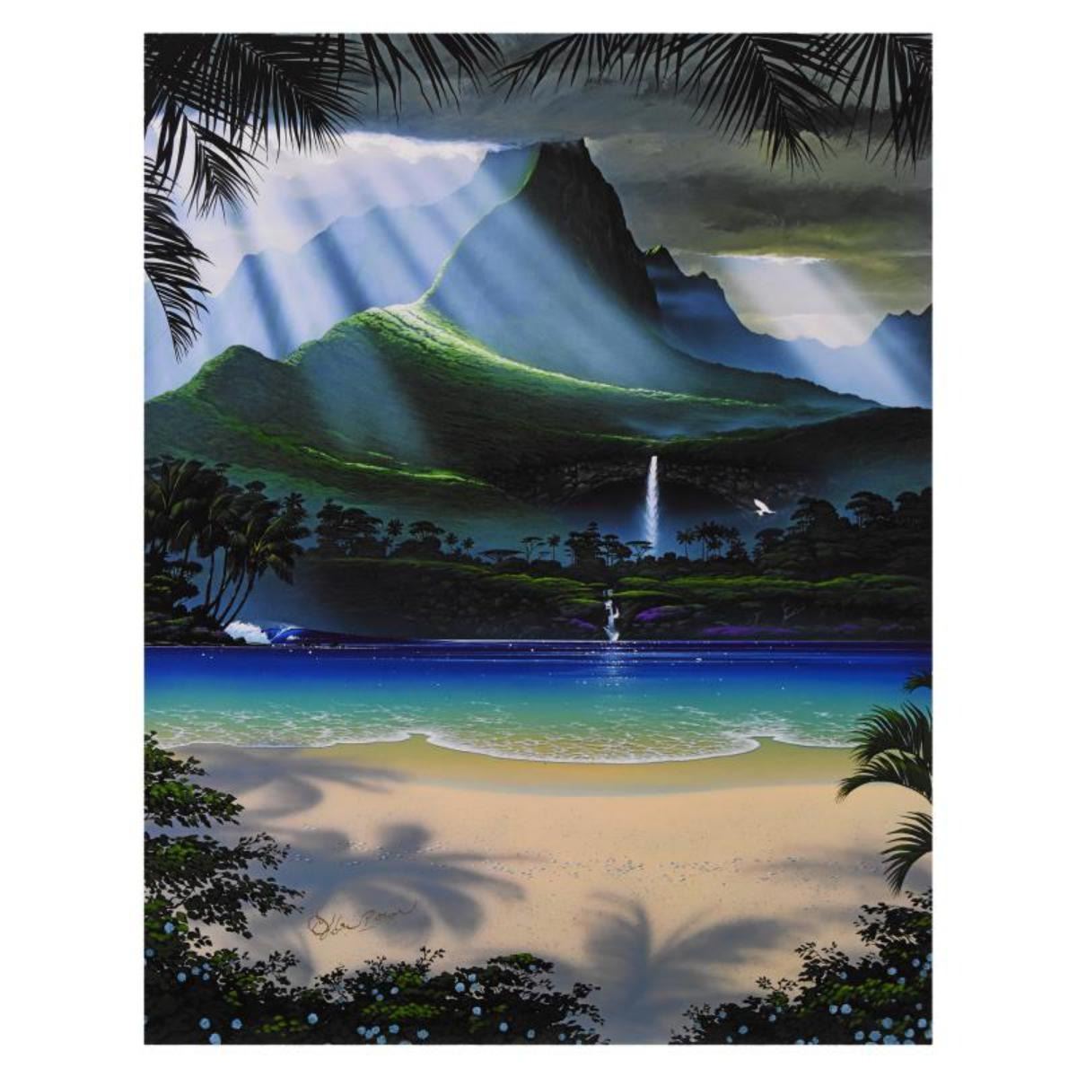 Steven Power, "Heavenly Light" Limited Edition on Canvas, Numbered and ...