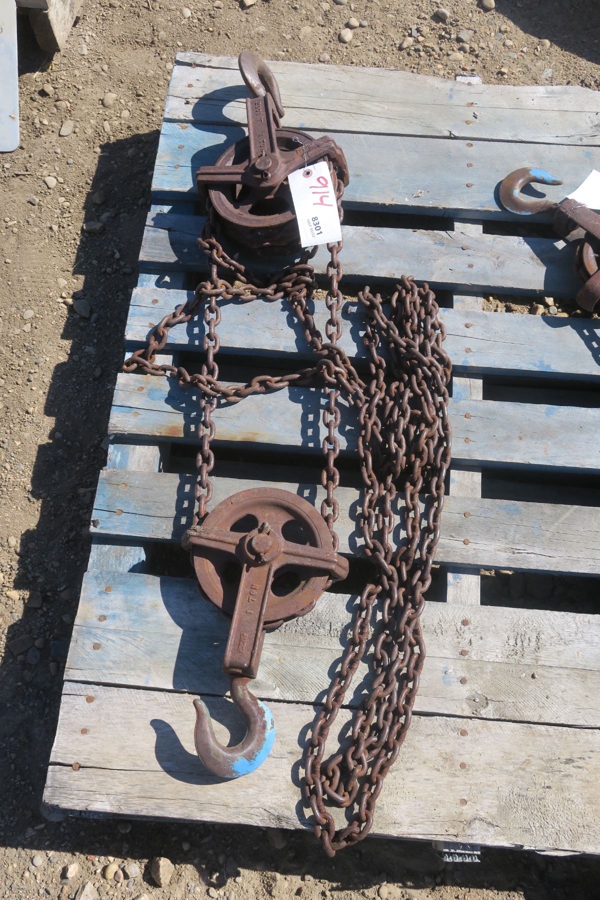 Vintage 1TON Chain Hoist - Schmalz Auctions