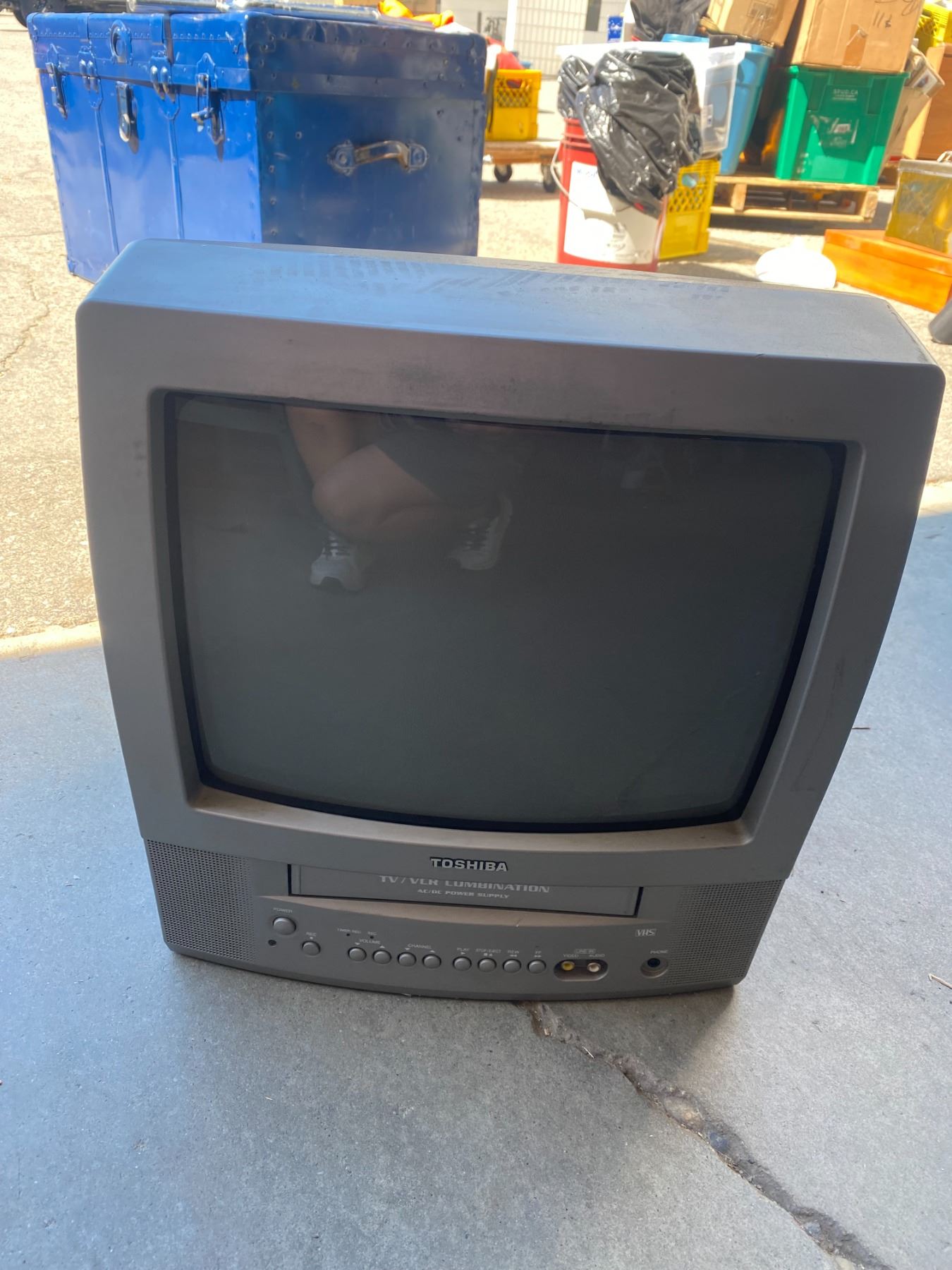 Toshiba tv vcr