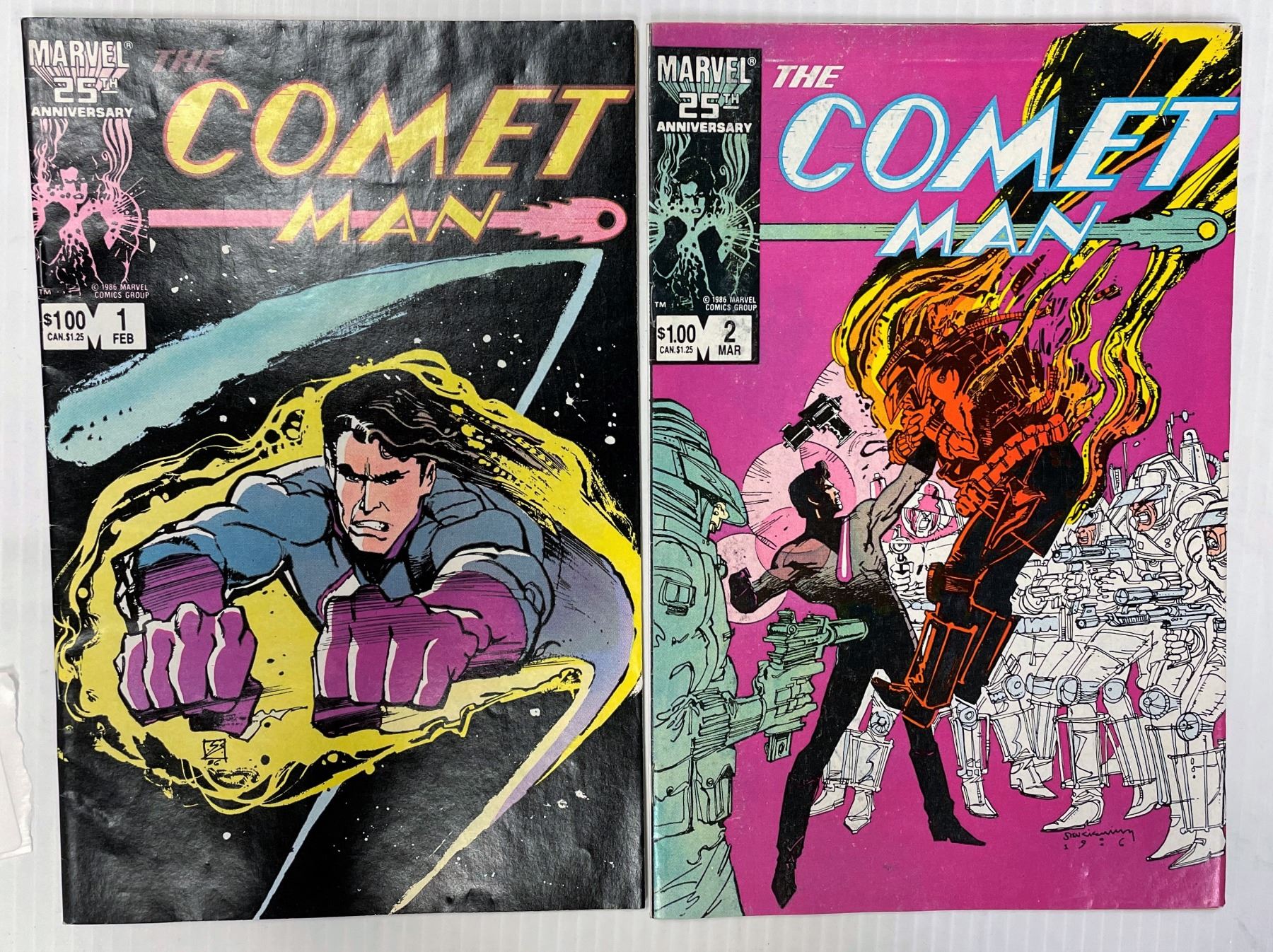 Marvel Comics, Comet Man, TWO Comics