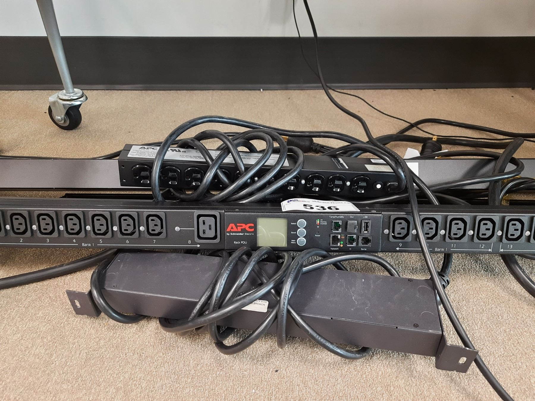 Lot Of Assorted Apc Power Bars Able Auctions