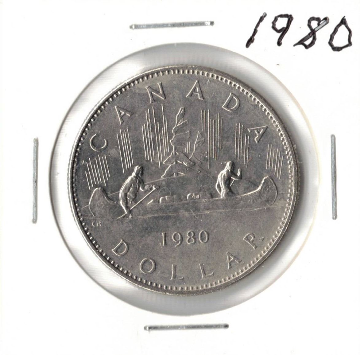 1980 Canadian Nickel Dollar