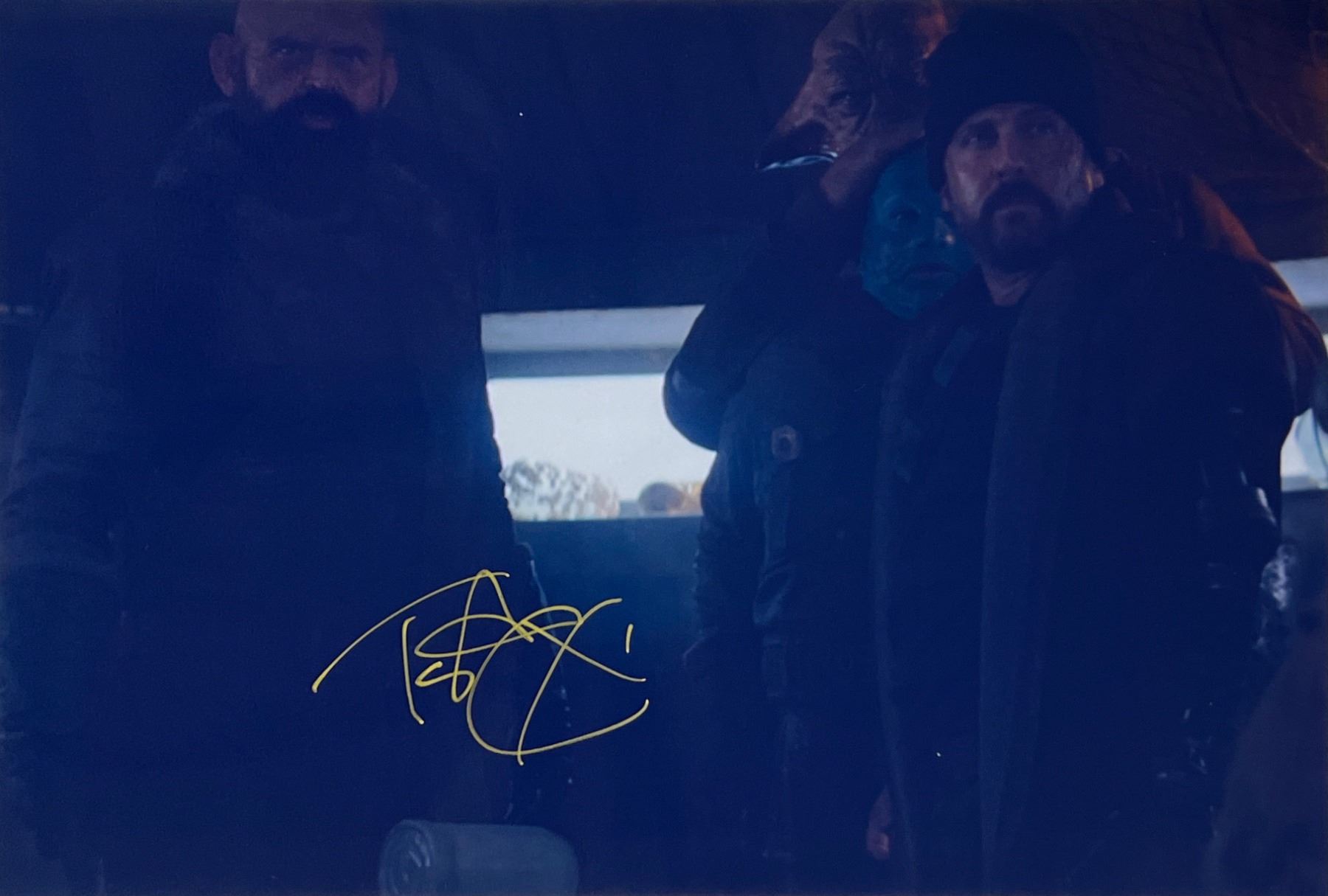 Autograph Signed The Mandalorian Tait Fletcher Photo