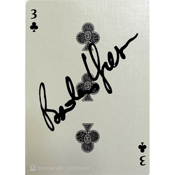 Autograph Signed Harry Potter Playing Card