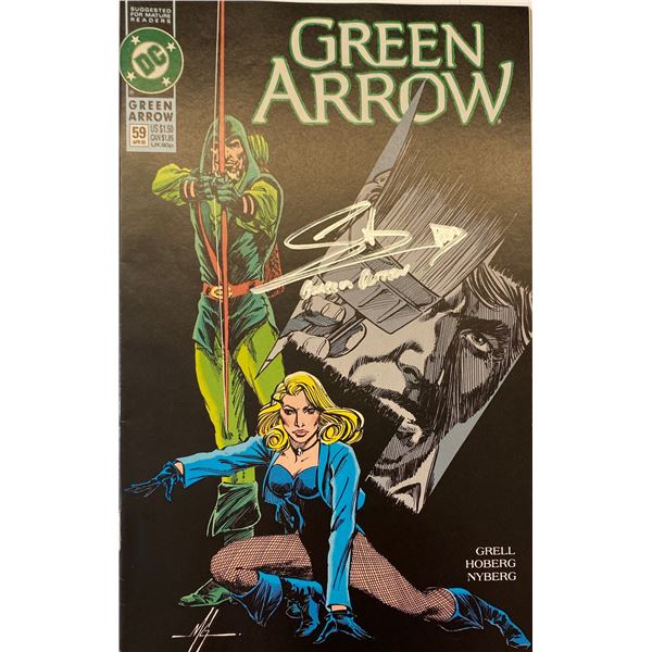 Autograph Signed Arrow Comics