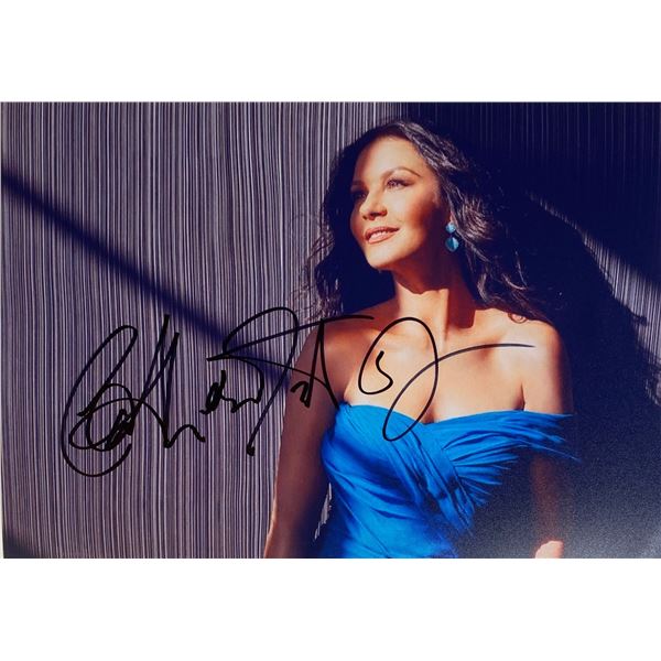 Autograph Signed Catherine Zeta-Jones Photo