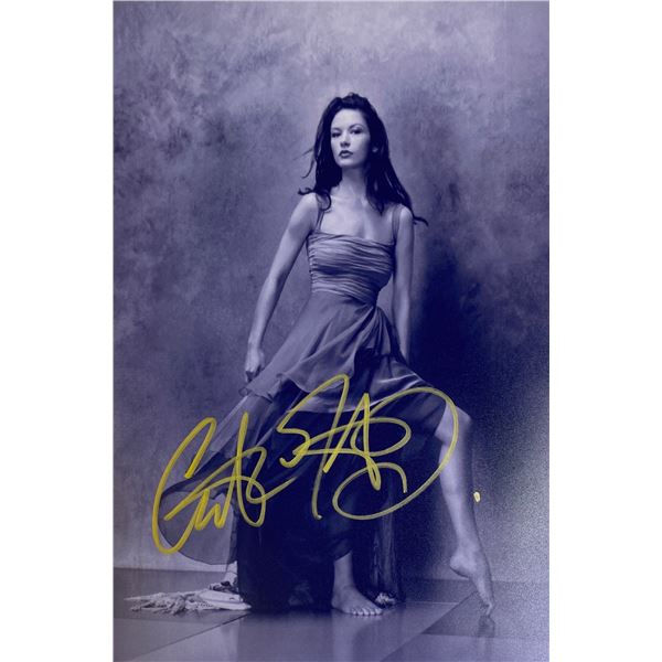 Autograph Signed Catherine Zeta-Jones Photo