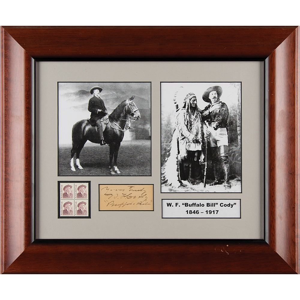 William F. 'Buffalo Bill' Cody Signature
