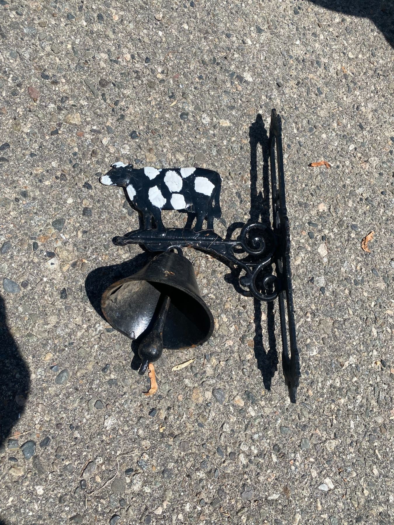 cast iron cow bell