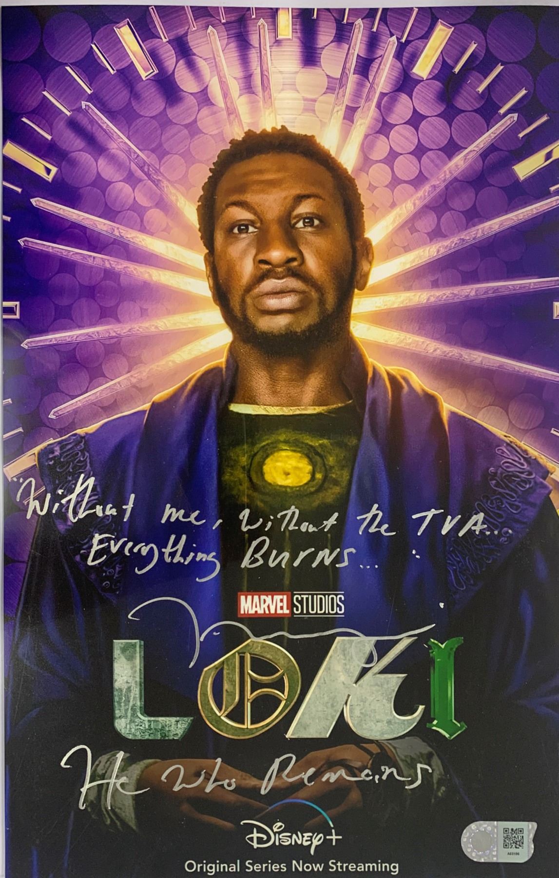 Autograph Signed Loki Photo SWAU