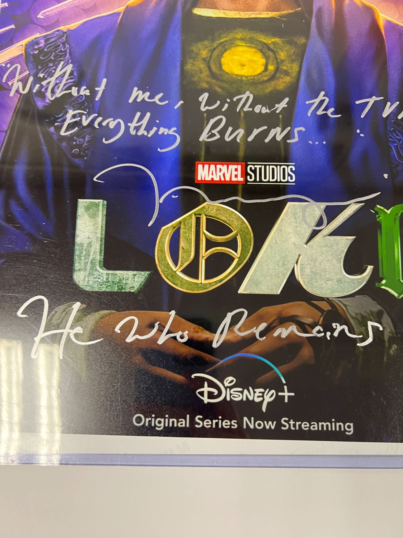 Autograph Signed Loki Photo SWAU