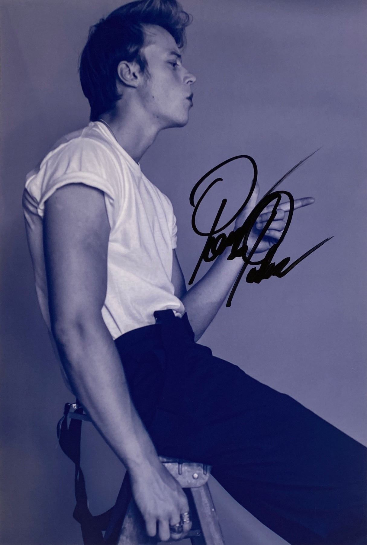 Autograph Signed Rudy Pankow Photo