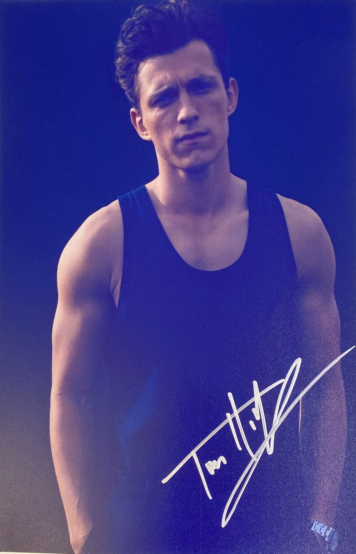 Autograph Signed Tom Holland Photo